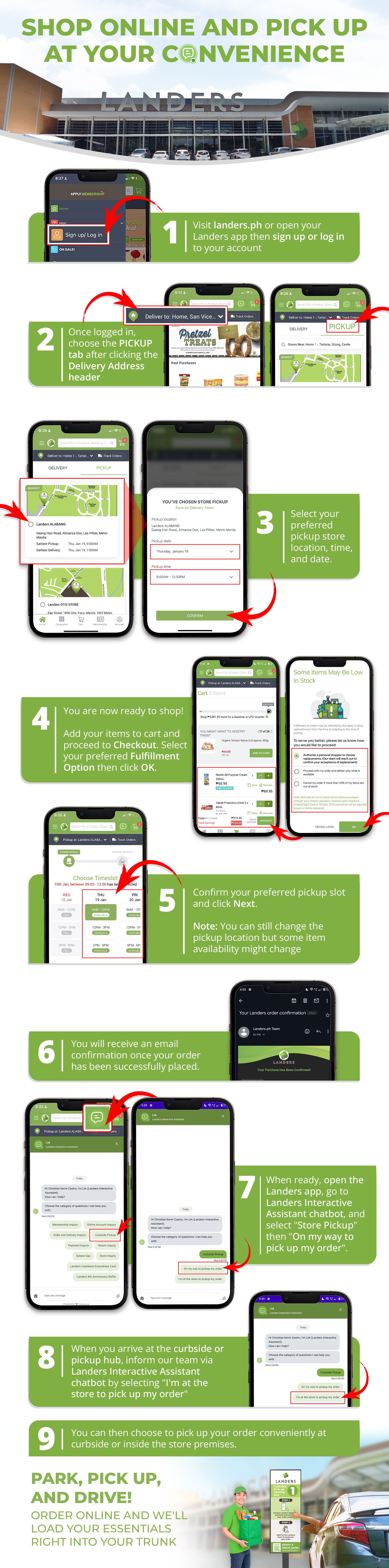 How to Shop Online & Pick Up In-store