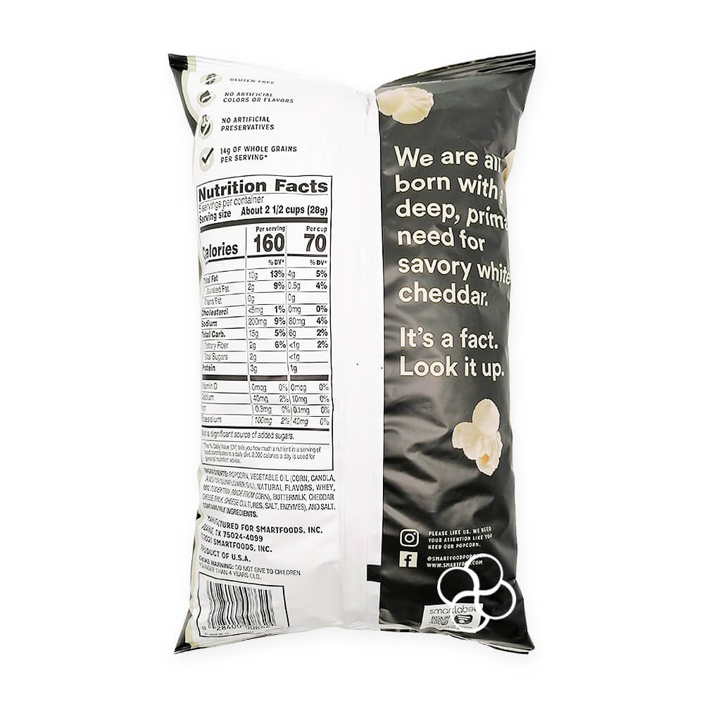 Popcorn Nutrition Label NEW LIGHT & TANGY POPCORN SEASONING – Mingle