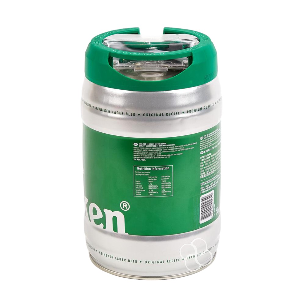 Mini Keg 5l Heineken 🍔 Heineken KEG 5L Tap Holder・ STL File For