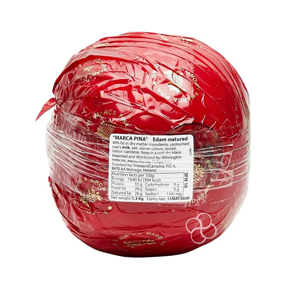 Marca Pina Supreme Edam Cheese Ball Regular 1.3 kg