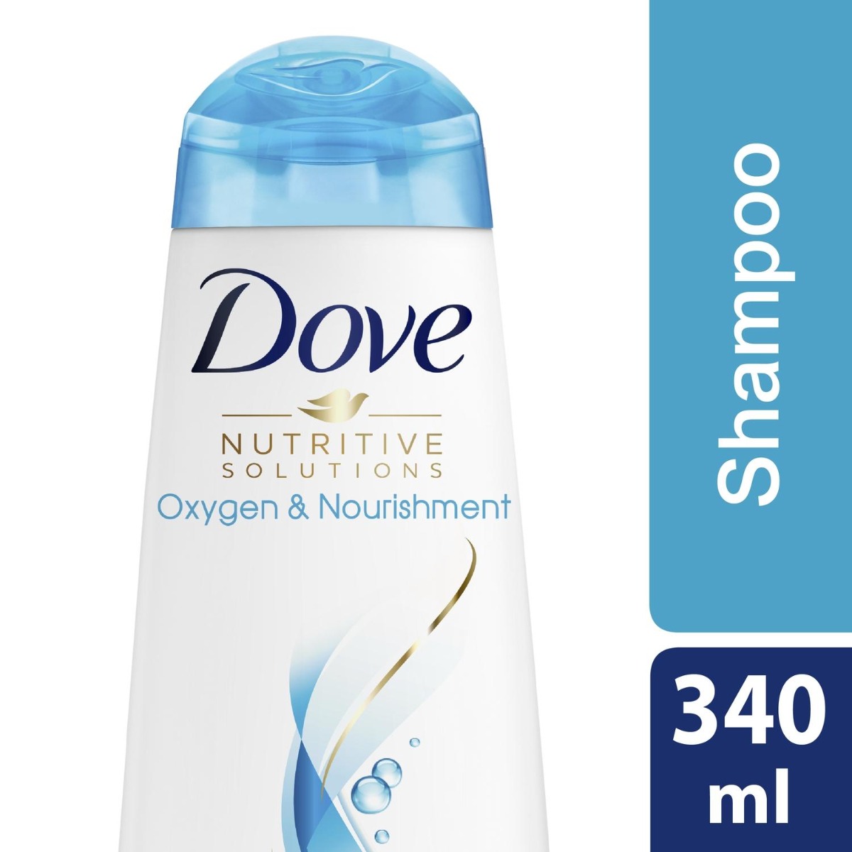Dove Oxygen & Nourishment Shampoo 340mL