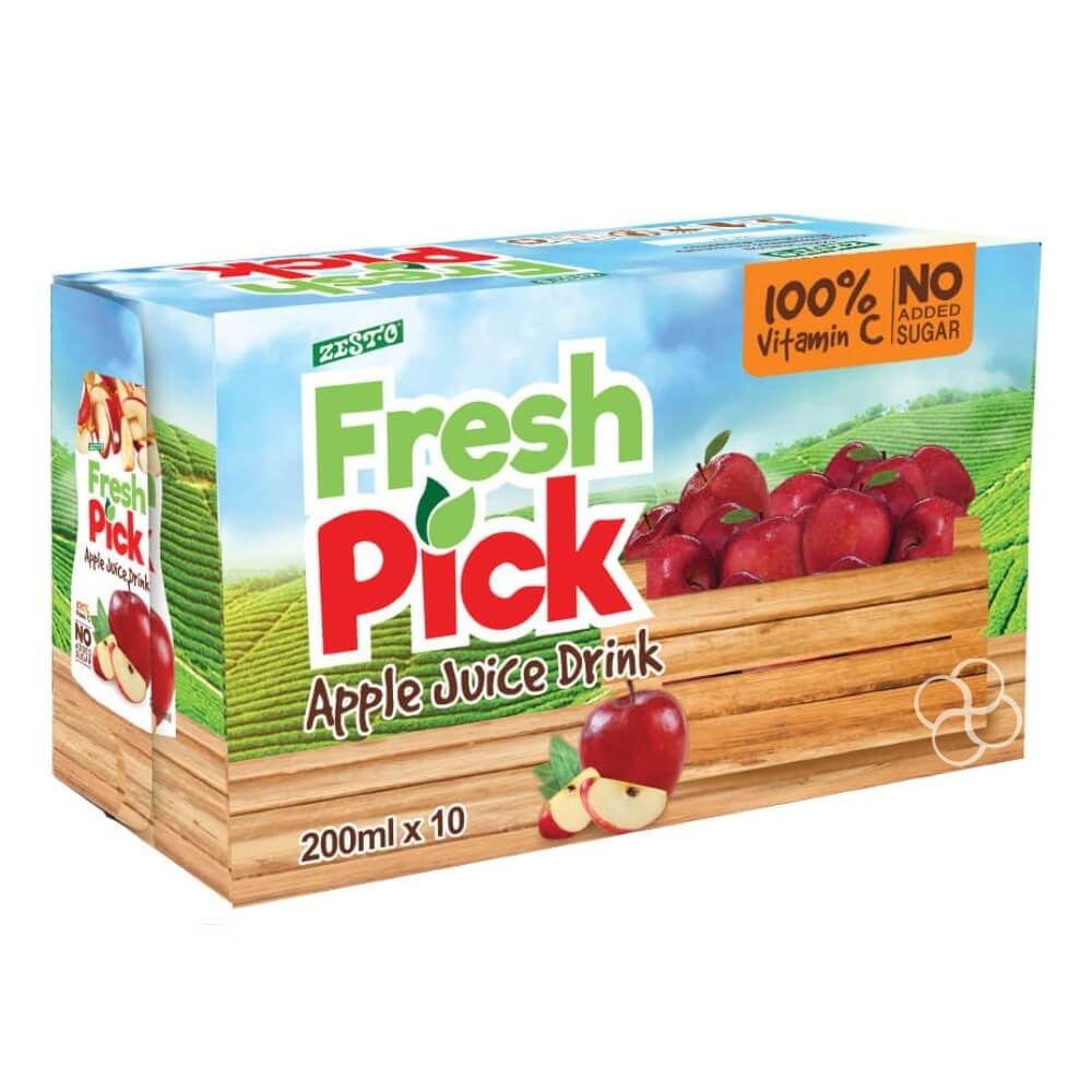 Zest-O Fresh Pick Apple Juice Drink 10 x 200 mL