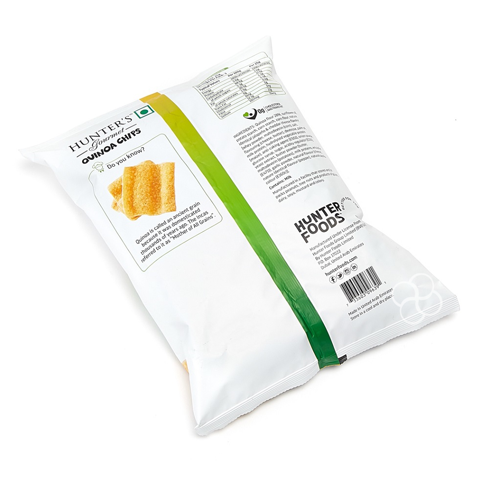 Hunter's Gourmet Jalapeno & Cheddar Cheese Quinoa Chips 75g