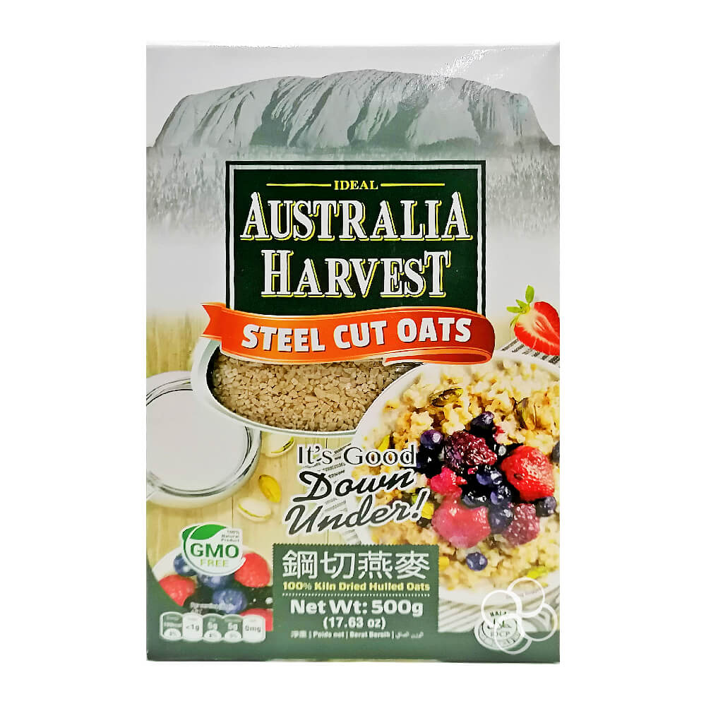 Australia Harvest Steel Cut Oats 500g