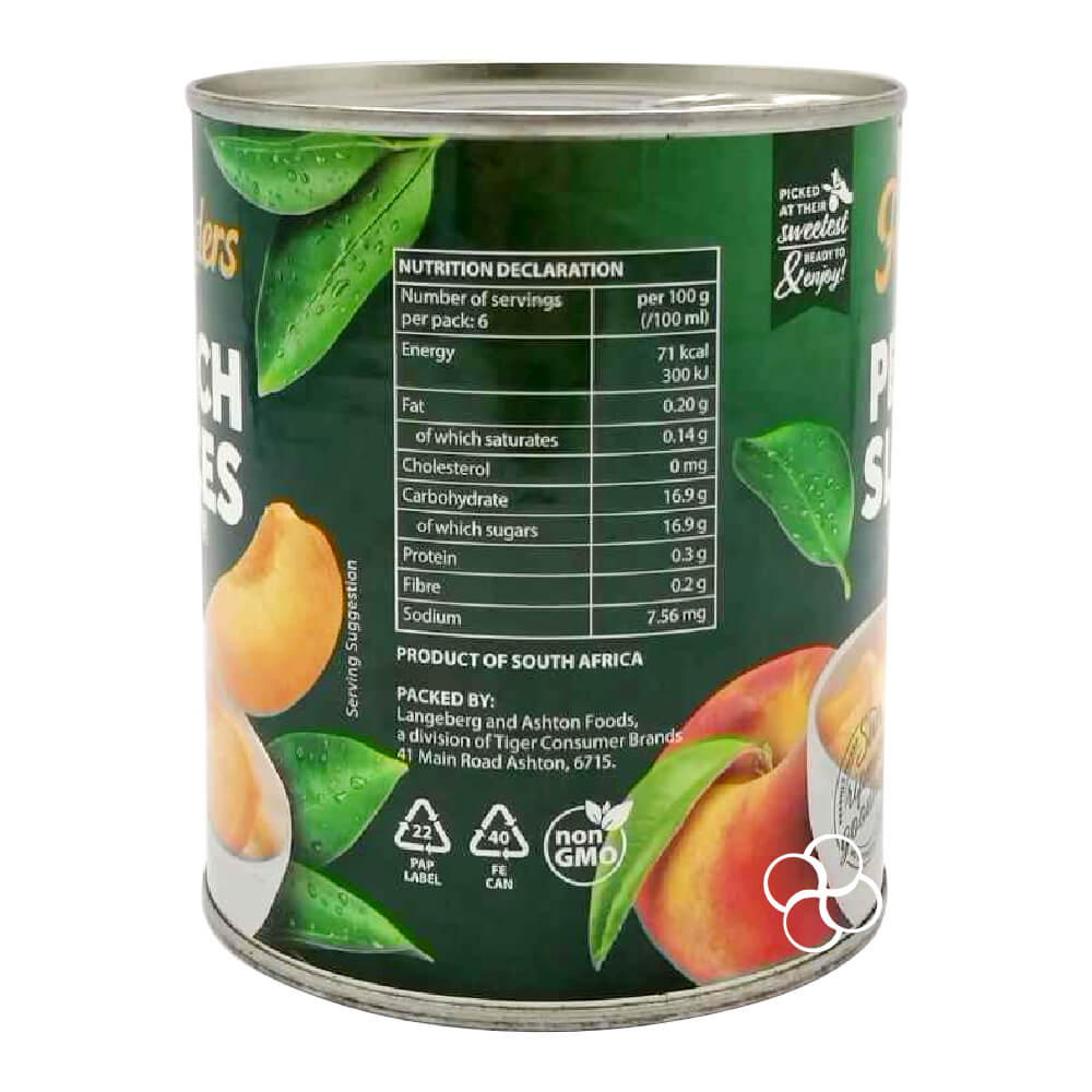 Founders Peach Slices in Syrup 825g